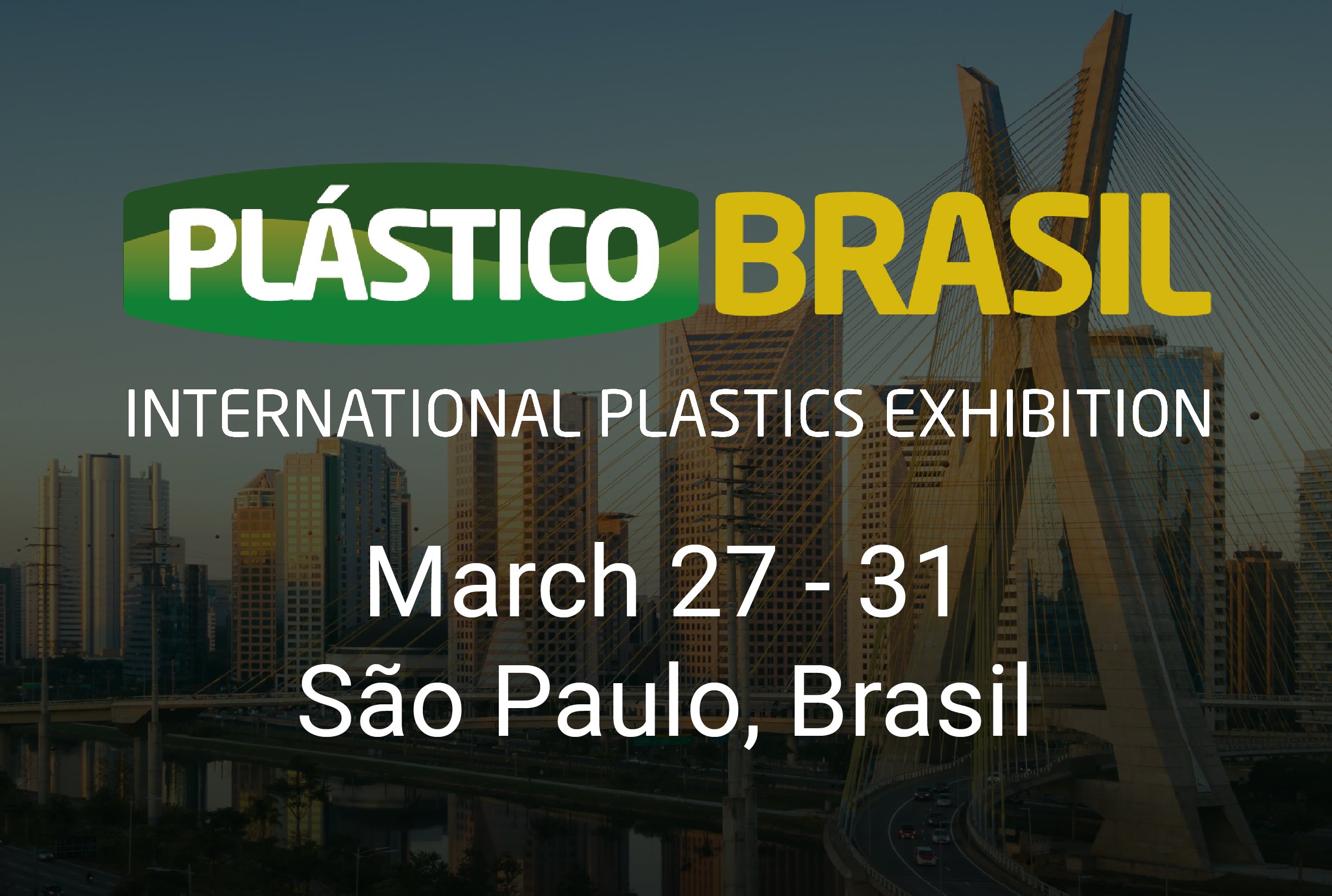 We are excited to be attending Plastico Brasil 2023